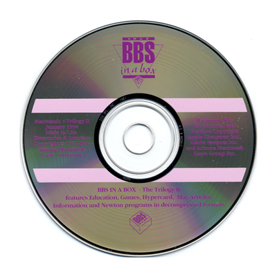 BBS in a BOX Trilogy (Jan 1994) | Classic Macintosh Game Demos
