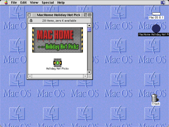 MacHome Holiday Hot Picks 1997 (Holiday 1997) | Classic Macintosh Game ...