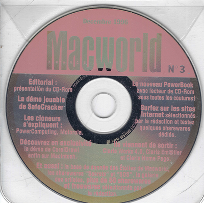 Macworld France (1996 - 1998) | Classic Macintosh Game Demos