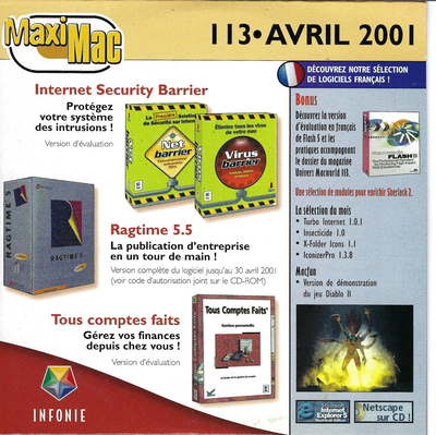 Maxi Mac 113 (Apr 2001) | Classic Macintosh Game Demos