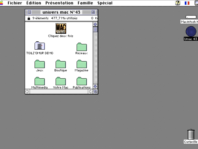 Univers Mac 43 (Mar 1995) | Classic Macintosh Game Demos