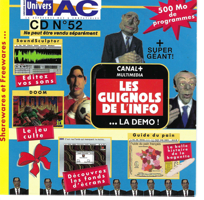 Univers Mac 52 (Jan 1996) | Classic Macintosh Game Demos