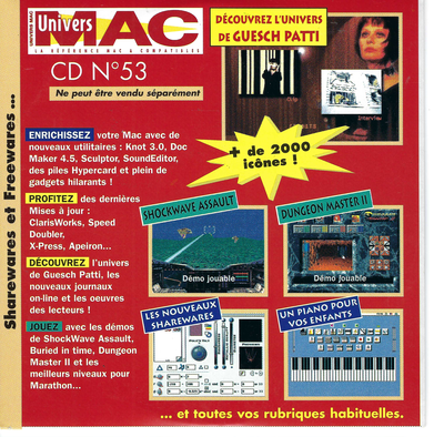 Univers Mac 53 (Feb 1996) | Classic Macintosh Game Demos