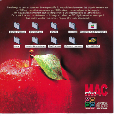 Univers Mac 61 (Nov 1996) | Classic Macintosh Game Demos