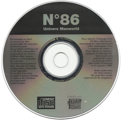 Univers Macworld 86 (Dec 1998) | Classic Macintosh Game Demos